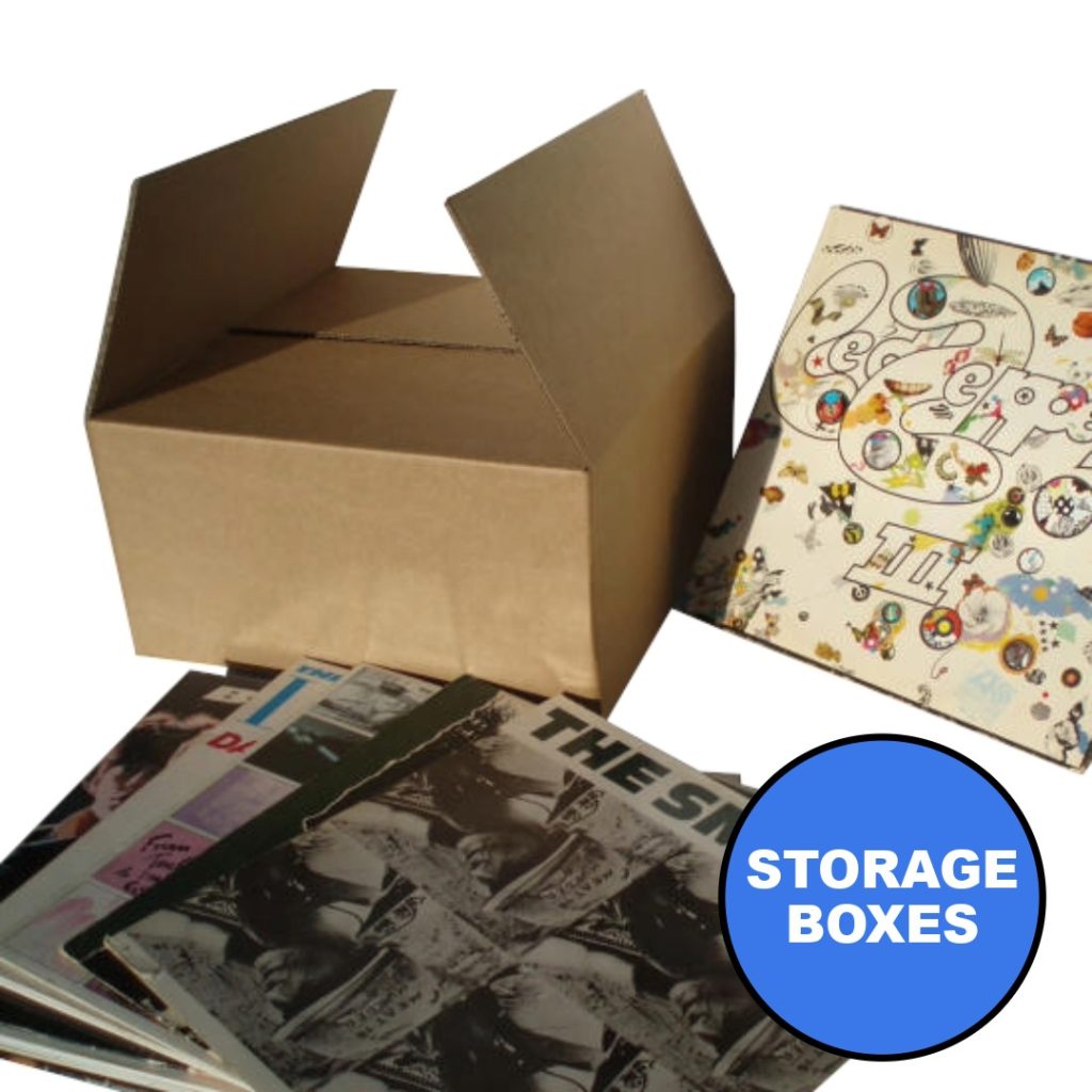 12" Vinyl LP Storage Boxes | House Move Boxes | Vinyl Record Boxes