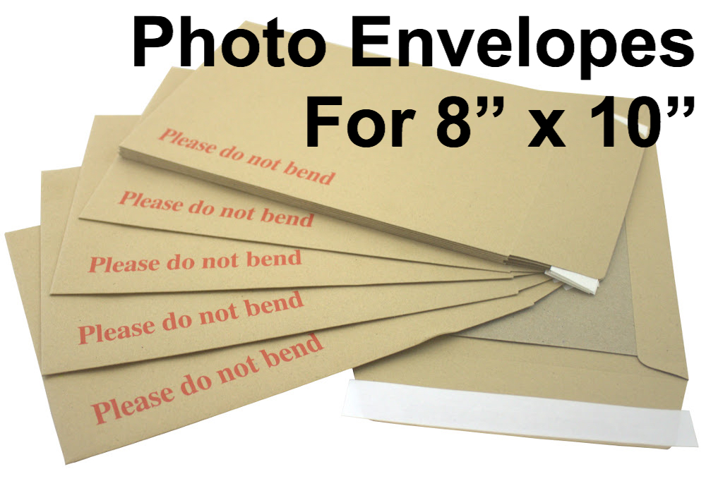 Board Backed Envelopes For Photographs | Photo Size Board Backed ...